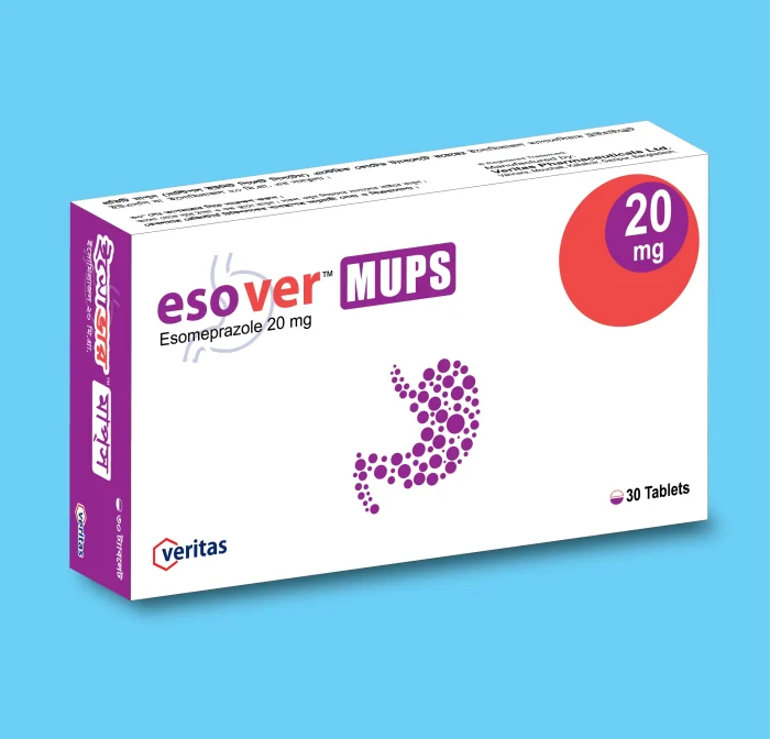 Esover MUPS 20 mg Tab. – Veritas Pharmaceuticals Limited